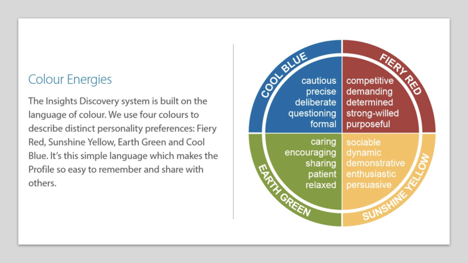 Insights Discovery Color Chart Formation Insight Couleurs CDJE Insights Discovery Color Chart Formation Insight Couleurs CDJE